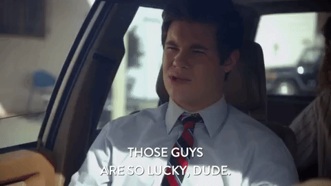 Lucky Dude GIFs - Get the best GIF on GIPHY