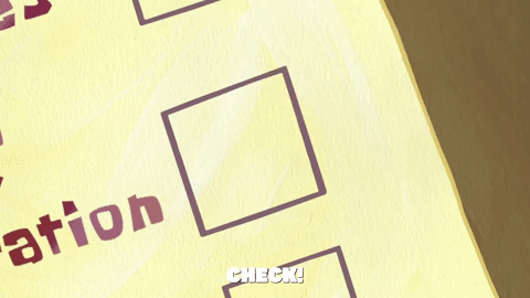 Season 9 Little Yellow Book GIF by SpongeBob SquarePants - Find & Share ...