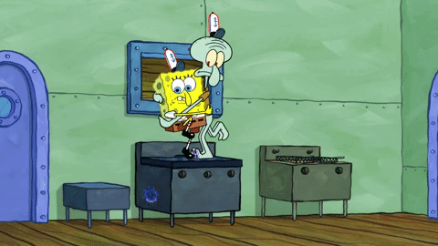 Season 9 Squid Defense GIF by SpongeBob SquarePants - Find & Share on GIPHY