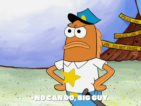 Spongebob Police Officer