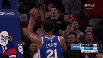 Lets Go Sixers GIF by NBA - Find & Share on GIPHY