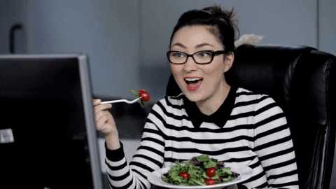 Women-eating GIFs - Get the best GIF on GIPHY