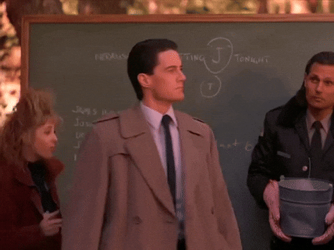 Season 1 Agent Cooper GIF by Twin Peaks on Showtime - Find & Share on GIPHY