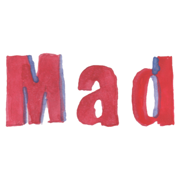 Mad Animated Text Sticker by leeamerica for iOS & Android | GIPHY