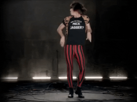 Mick Jagger Dancing Gif