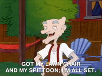 Funny Folding Chair Gif