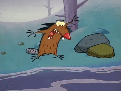 Angry Beavers Nicksplat GIF - Find & Share on GIPHY