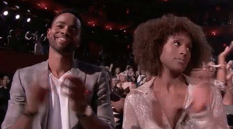 Issa Rae Clapping GIF by Black Girls Rock - Find & Share on GIPHY