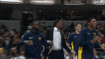 Excited Indiana Pacers GIF by NBA - Find & Share on GIPHY