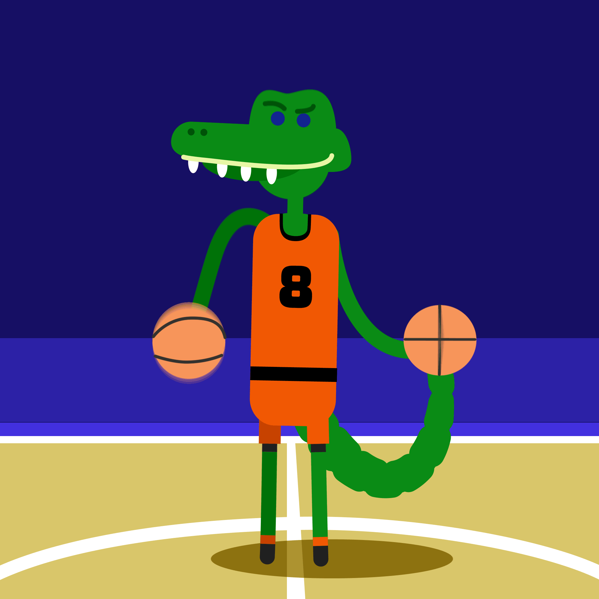 Florida Gators Basketball GIF by University of Florida - Find & Share ...