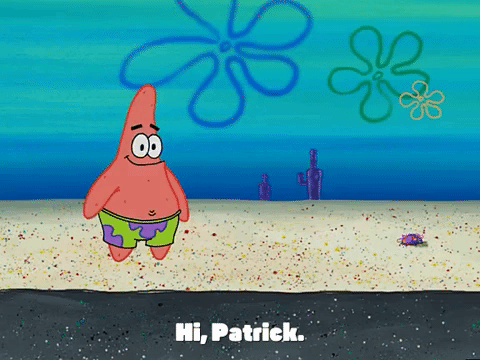 Spongebob Squarepants Patrick Gif By Hoppip Find Share