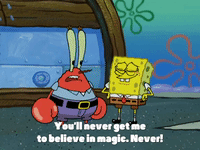 Believe Gif Spongebob