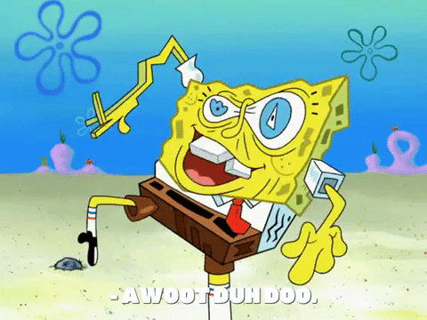 Spongebob Funny Faces Gif