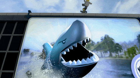 Great White Shark Jumping Gif