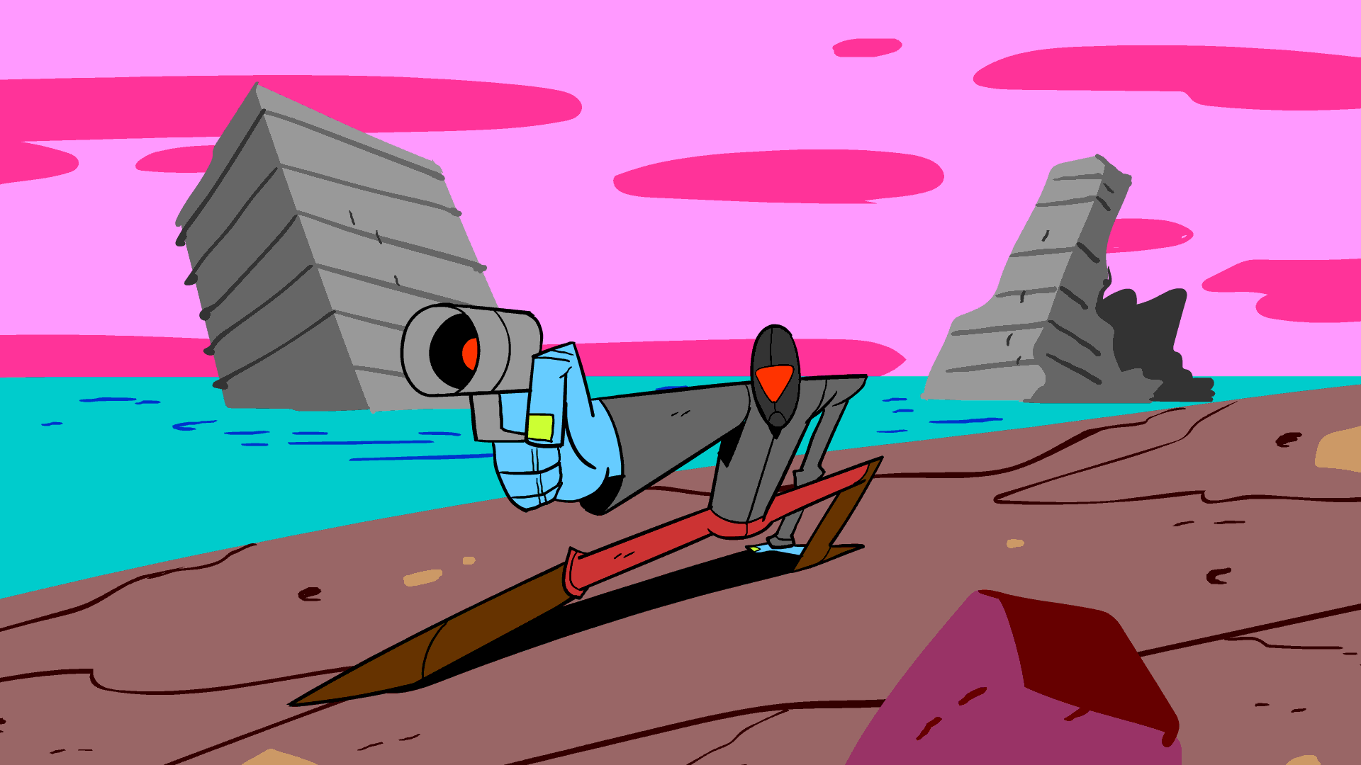 Animation Apocalypse GIF by Ian Laser - Find & Share on GIPHY