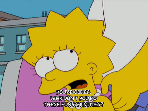 Suspicious Lisa Simpson GIF - Find & Share on GIPHY