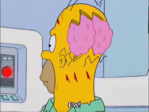 Homer Simpson Brain GIF - Find & Share on GIPHY
