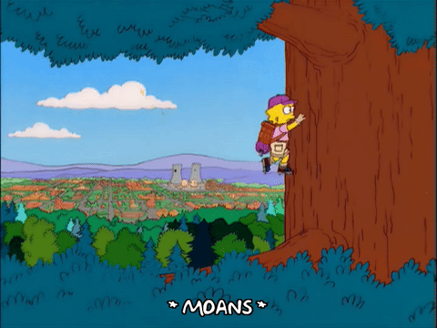 Scared Lisa Simpson GIF - Find & Share on GIPHY