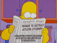 Spinning Newspaper Gif