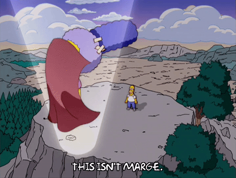 Floating Homer Simpson GIF - Find & Share on GIPHY