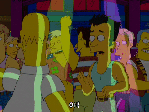 Homer Simpson Dancing GIF - Find & Share on GIPHY