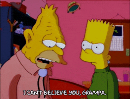 Abe Simpson Grandpa Simpson GIFs - Find & Share on GIPHY