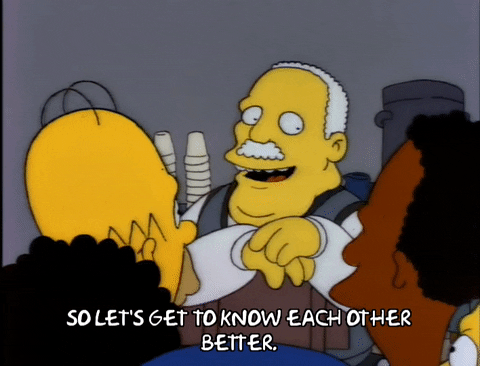 Get To Know Each Other GIFs - Get the best GIF on GIPHY