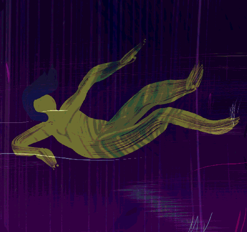 Paint On Glass Falling GIF by Ana Mouyis - Find & Share on GIPHY