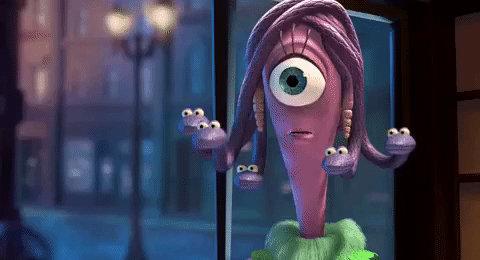 Monstres Et Cie- Randall Gifs RANDALL BOGGS, MONSTERS INC., 2001