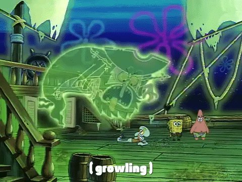 Flying Dutchman Spongebob Gif