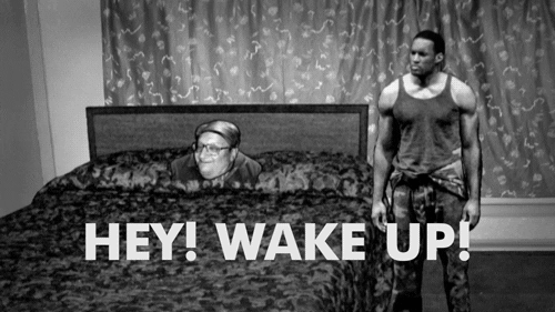 Waking Up Funny Gif
