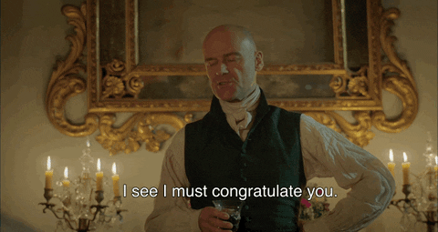 Congratulations GIF by MASTERPIECE | PBS - Find & Share on GIPHY