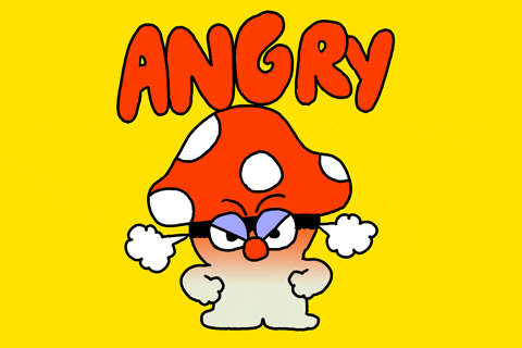 angry, reactions, mad, argh, arrabbiato – GIF