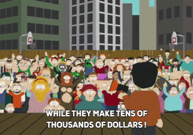 Angry Crowds GIF by South Park - Find & Share on GIPHY