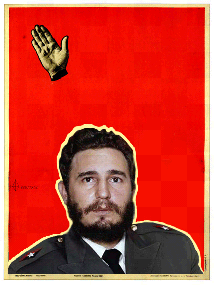 Fidel Castro Goodbye GIF by Jess Mac - Find & Share on GIPHY