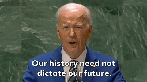 17 GIFs From Joe Biden's Speech at the 78th UN General Assembly by ...