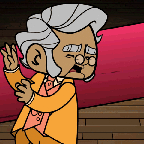 Old Man Animated Clipart Fun