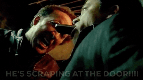 Scraping At The Door GIFs - Get the best GIF on GIPHY