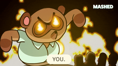 Angry Animal Crossing GIF by Mashed - Find & Share on GIPHY