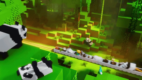 Look Over There See Ya GIF by Minecraft - Find & Share on GIPHY