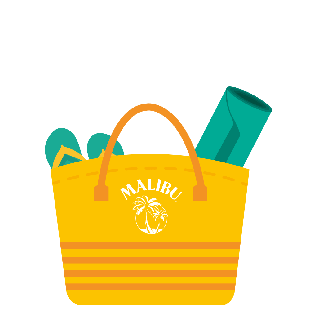 Must Drink To Go Sticker by Malibu Rum for iOS & Android | GIPHY