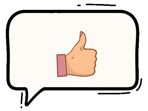 Text Thumbs Up Sticker by Three Polska for iOS & Android | GIPHY