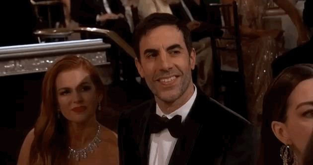 Sacha Baron Cohen GIF by Golden Globes - Find & Share on GIPHY