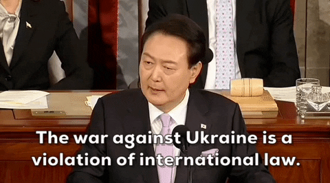 19 GIFs From South Korean President Yoon's Address to Congress by GIPHY ...