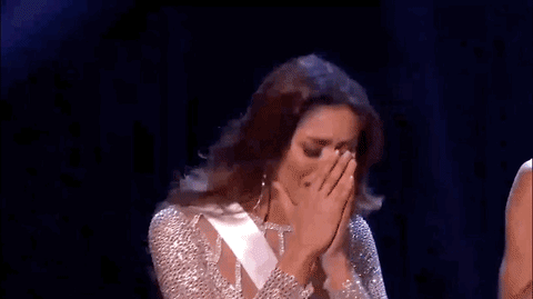 Happy Tears GIF by Miss USA - Find & Share on GIPHY