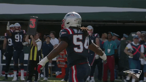 Happy Football GIF by New England Patriots - Find & Share on GIPHY