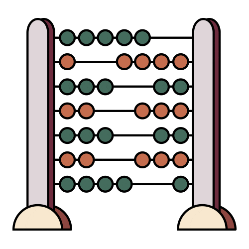 Abacus Sticker by Ellevest for iOS & Android | GIPHY