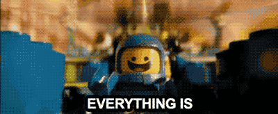 Lego Movie Gif Everything Is Awesome