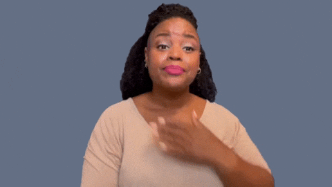Sign Language Please GIF by @InvestInAccess - Find & Share on GIPHY