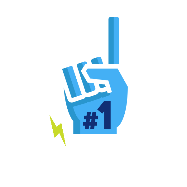 Go Number 1 Sticker by PilsenerSV for iOS & Android | GIPHY